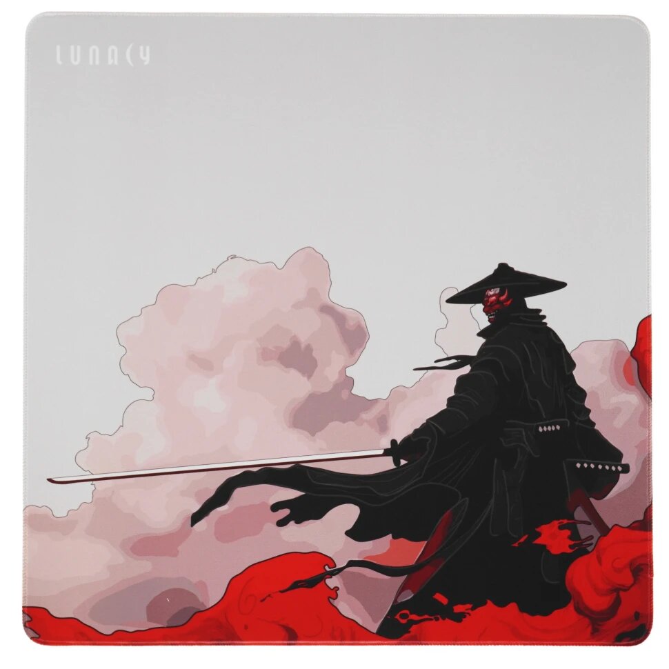 Коврик Lunacy Slip Deskmat Ronin (L) разноцветный, 500 мм x 500 мм x 4 мм