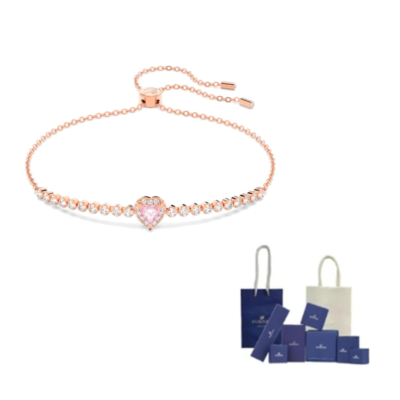 Браслет-манжета, кристаллы Swarovski
