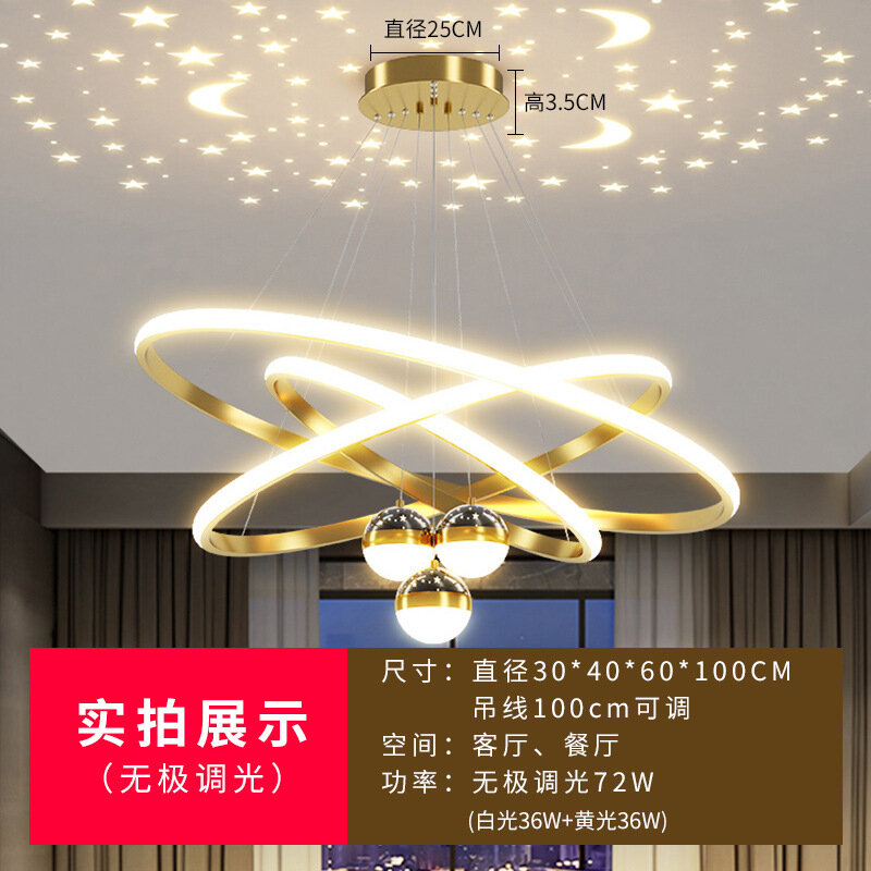 Люстра для роскошного ресторана Zhongshan Lighting LED, люстра для спальни, простая современная люстра для столовой, стола, бара, интернет-популярная люстра для еды