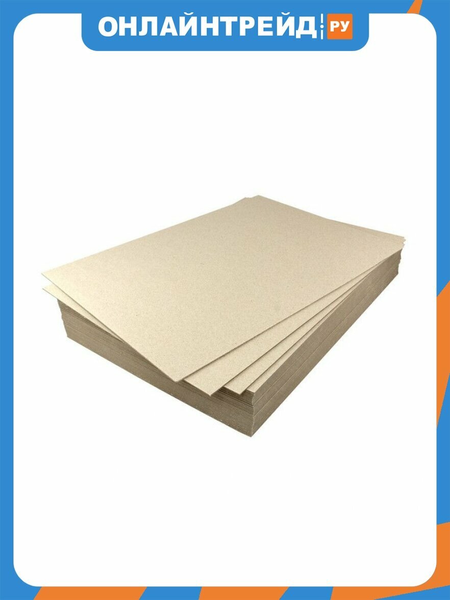 Крышки переплетные Attache А3 с биговкой , картон ,305x454, 50 шт. уп