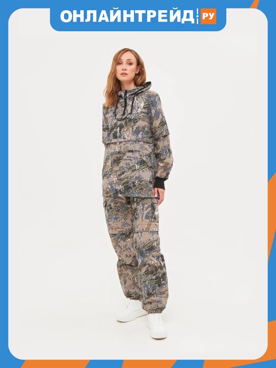 Костюм летний Huntsman Антигнус-Женский ткань Сорочка цвет лабиринт, 48-50/170-176