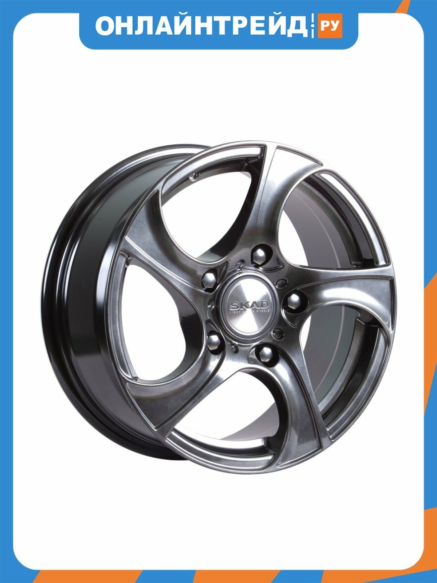 Диск Skad Вихрь 7x16/5x139.7 D98.5 ET40 графит