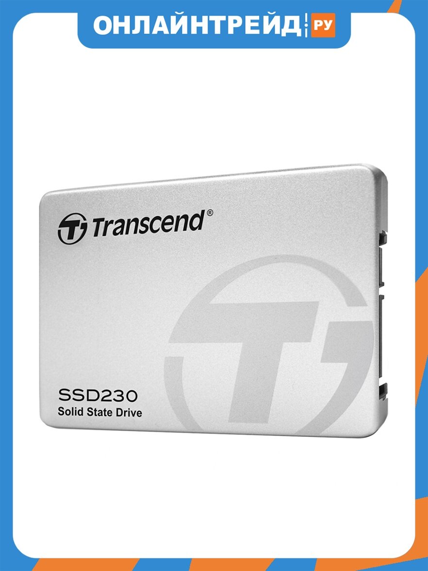 SSD диск Transcend SSD230, 256 Гб, 2.5", SATA (TS256GSSD230S)