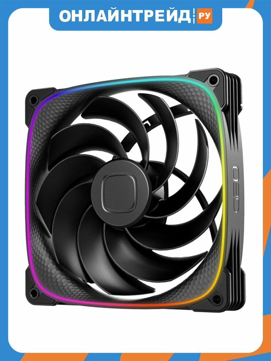 Вентилятор для корпуса Geometric Future Squama 2503RB-14 Reverse Black (1F2503R114000)