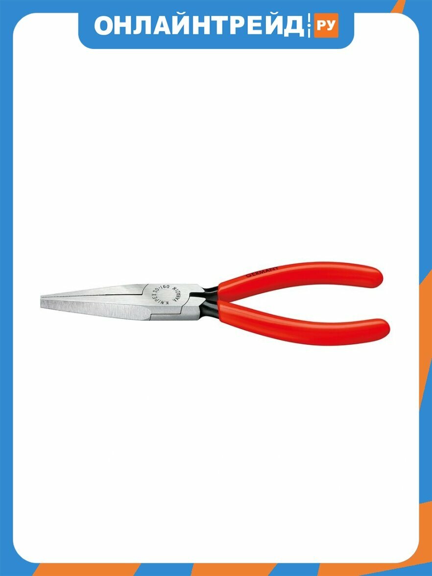 Длинногубцы Knipex 3011140, черненые, черного цвета 140 mm