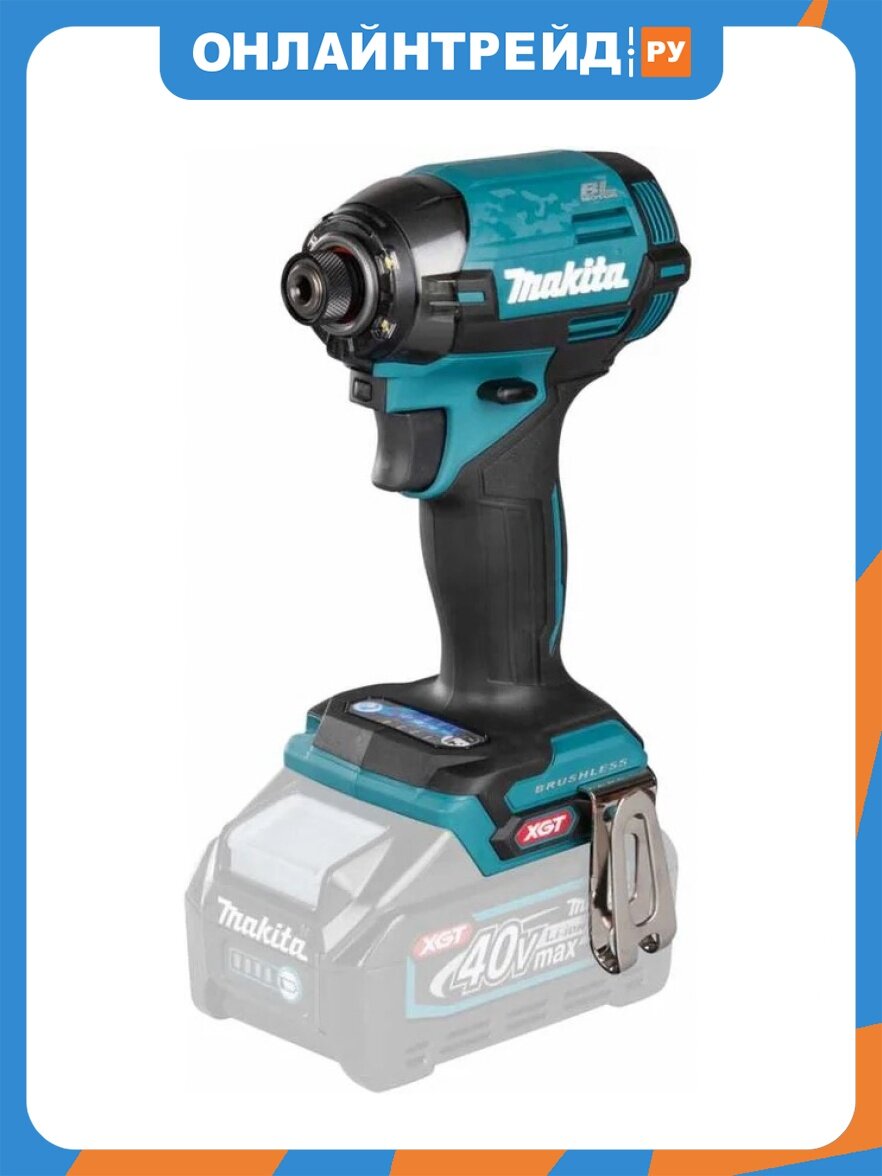 Шуруповерт аккумуляторный ударный Makita TD002GZ01 XGT