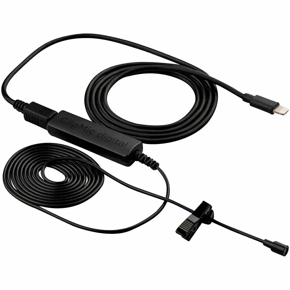 Петличный микрофон Apogee ClipMic Digital 2 конденсаторный микрофон для Windows, Mac и iOS устройств