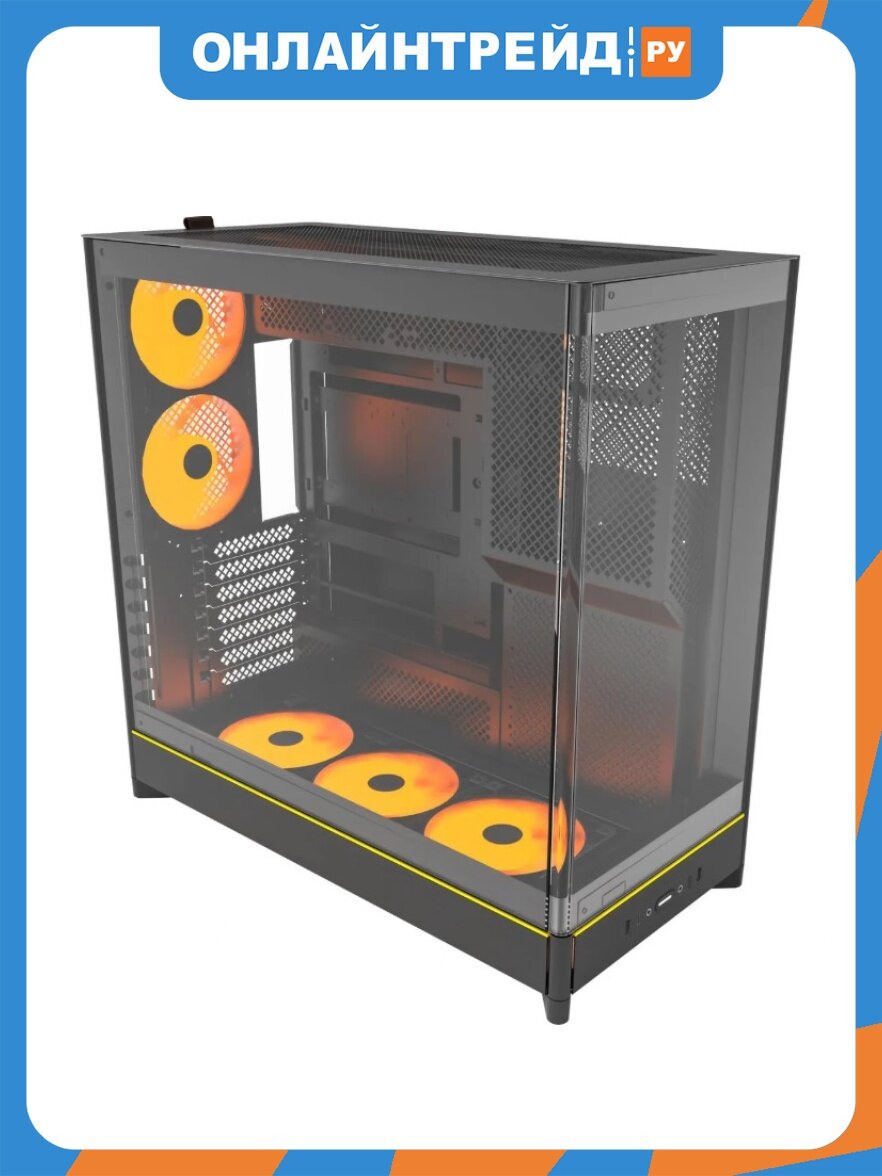 Корпус Montech HS02 Pro, черный