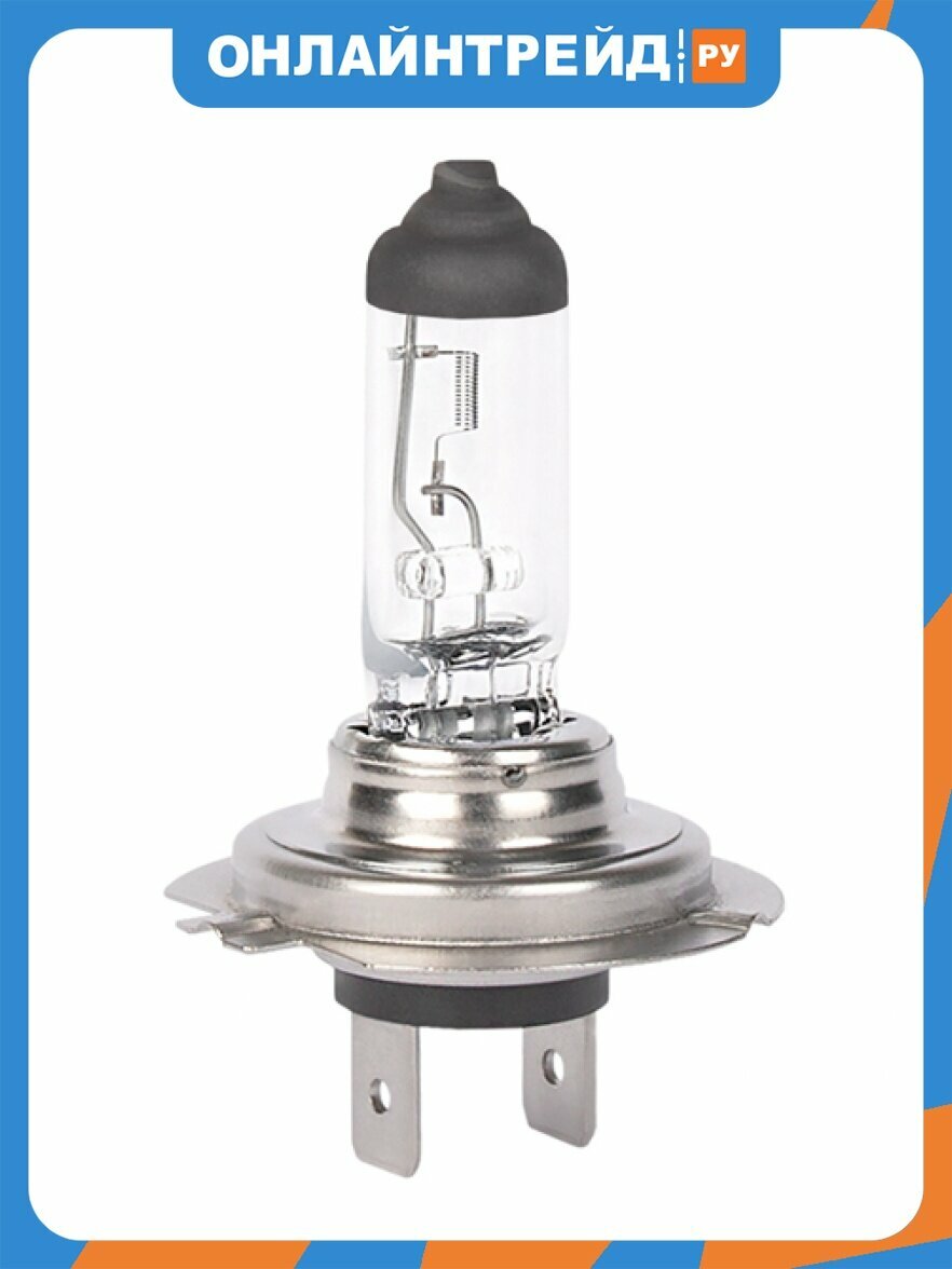 Автолампа Kraft H7 12v 55w (PX26d) Long Life 2 шт блистер