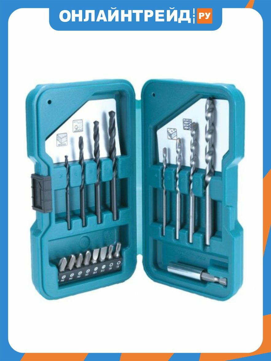 Набор оснастки Makita D-40200 17 шт