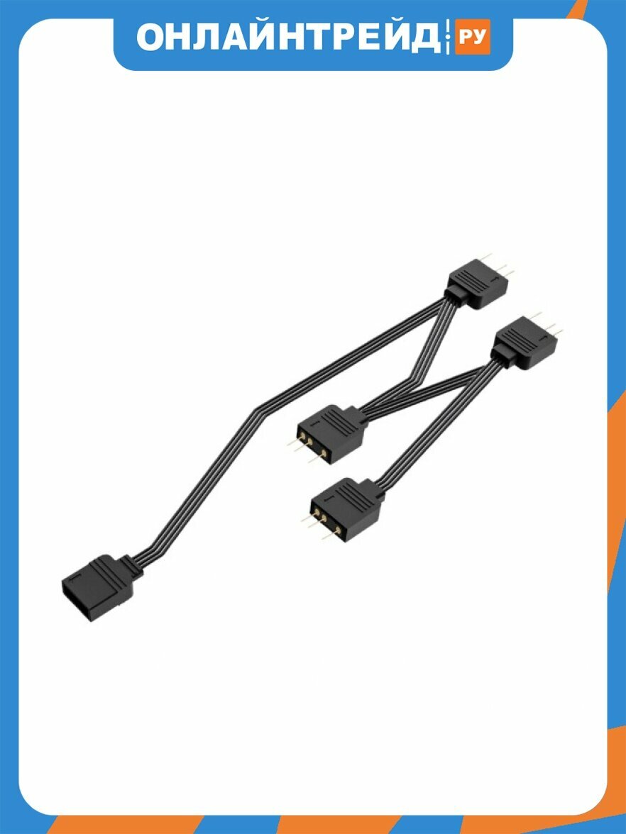 Кабель-разветвитель Id-cooling FS-04 ARGB 5V/3 pin