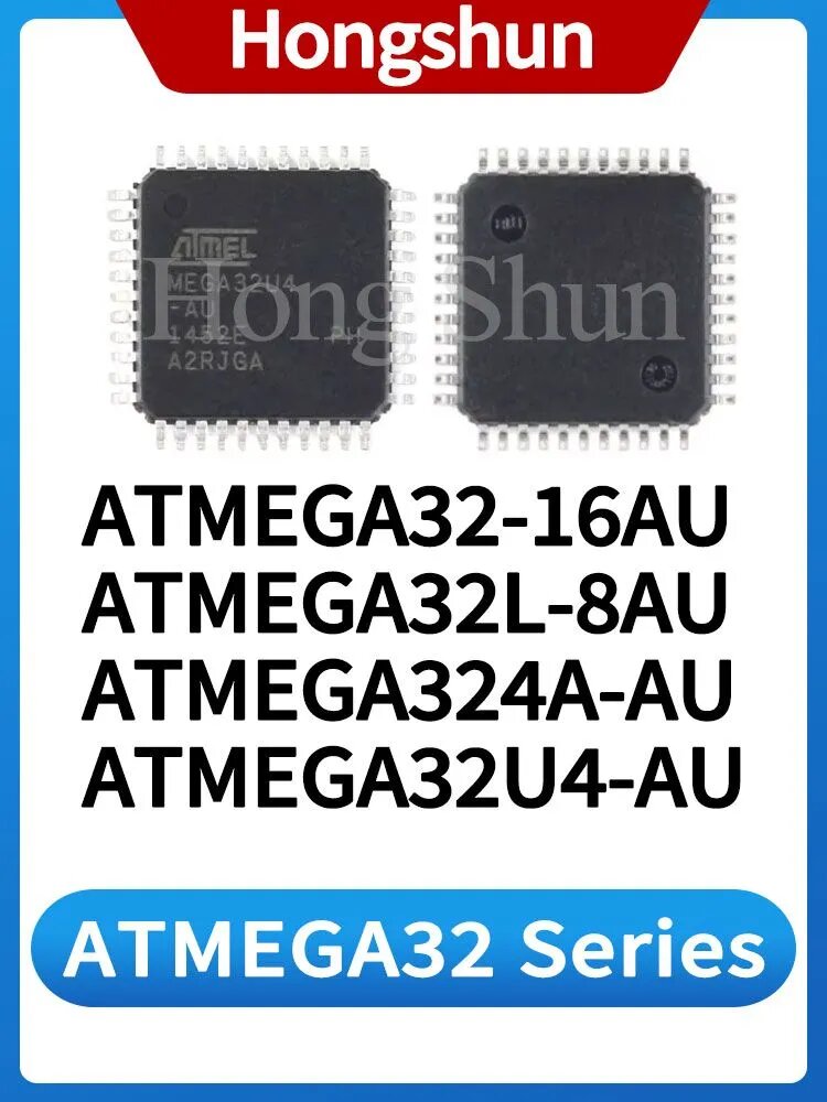 1 штука/партия ATMEGA32U4-AU TQFP44