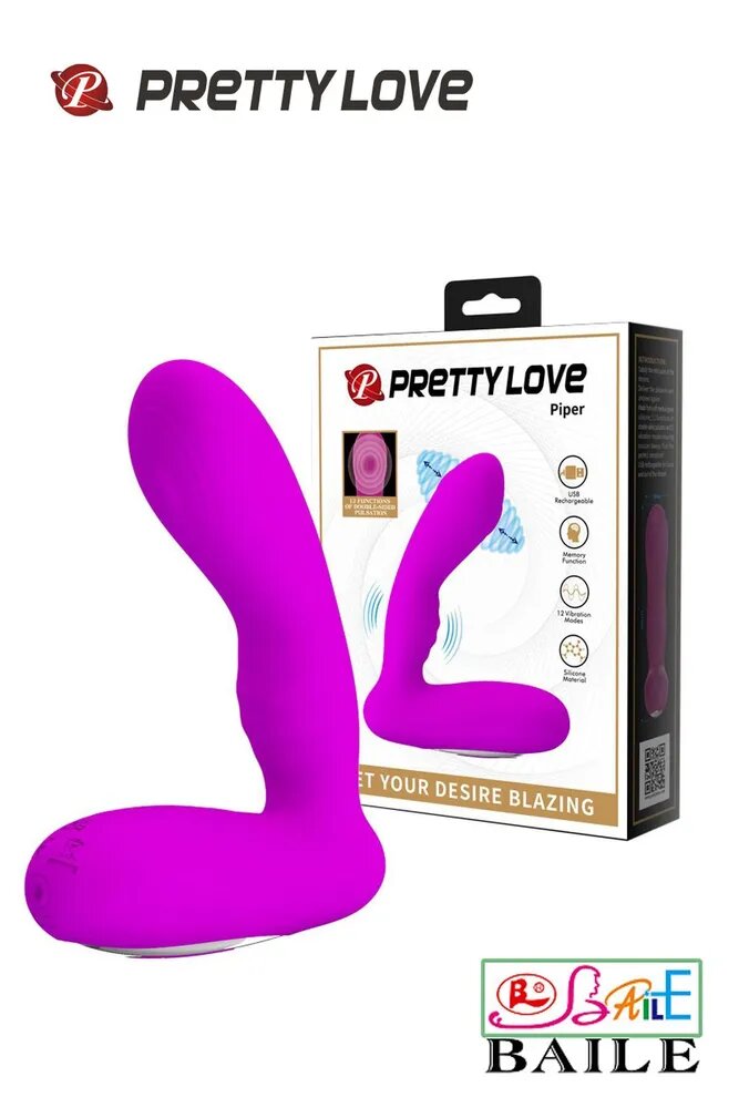 Baile Pretty Love Массажёр простаты Piper (11.7 см х 2.8 см)