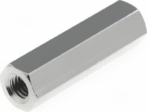 DREMEC 113X18 Дистанцирующая стойка с резьбой, 18мм, Внутр. резьба: M3, латунь, 1шт