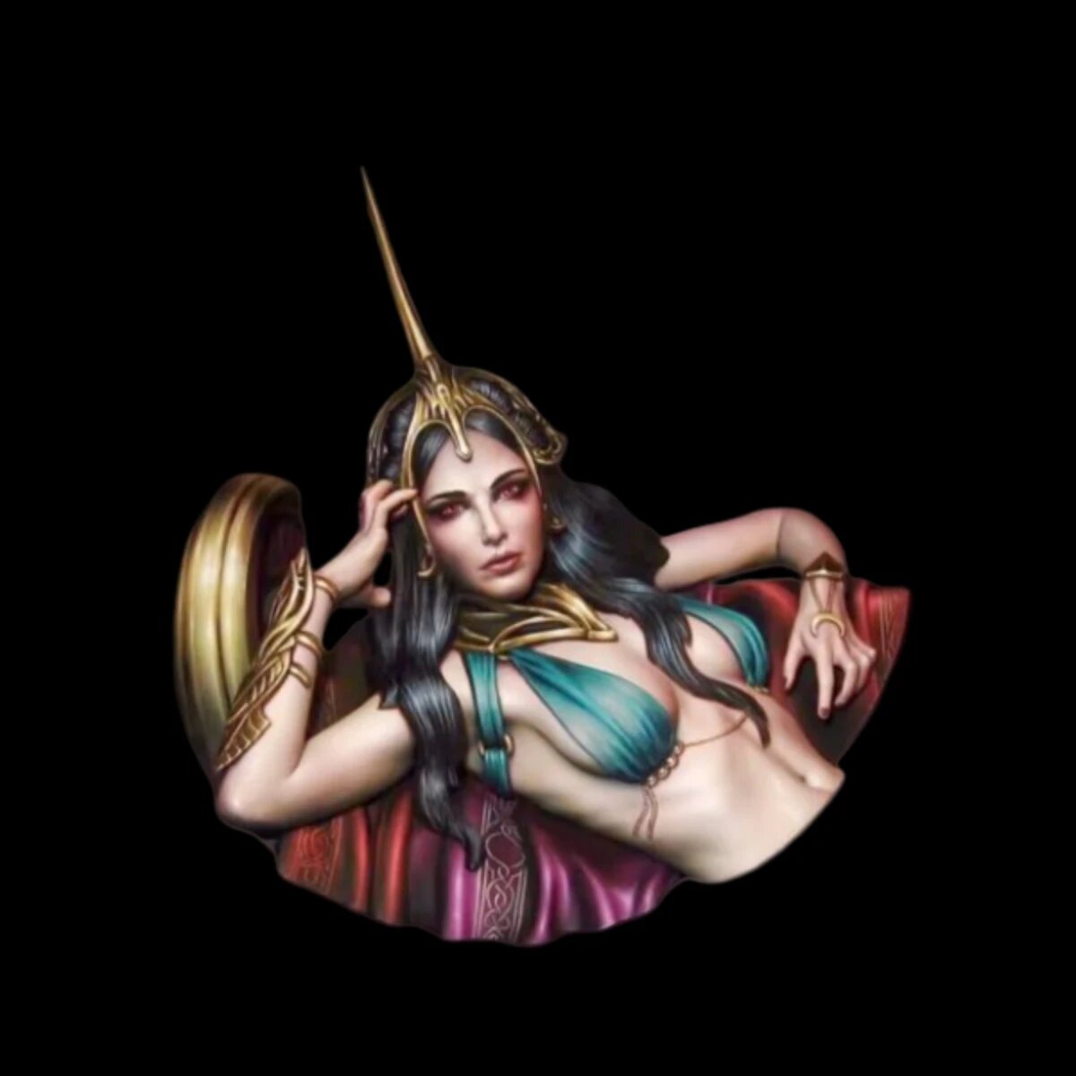 Модель солдата из смолы 1/35 GK - Dreamy seductive queen - набор для сборки