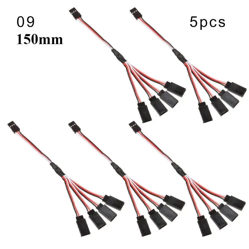 Удлинитель кабеля сервопривода RC, 150мм, 5pcs-9