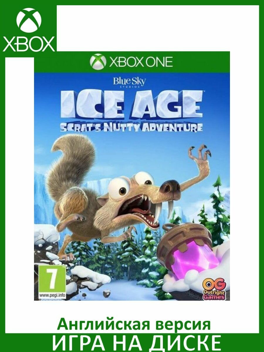 Игра Ледниковый период (Ice Age): Сумасшедшее приключение Скрэта (Scrat's Nutty Adventure) Xbox One, Series X Диск на Xbox Английская версия