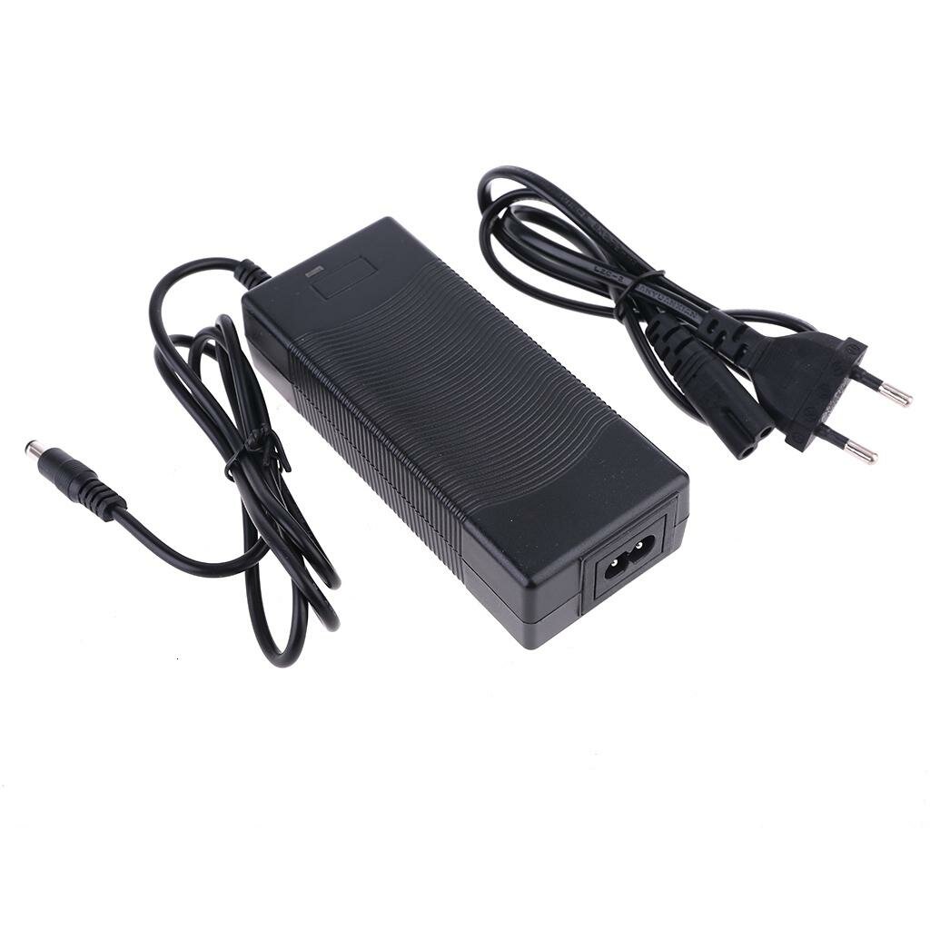 Зарядное устройство 36V 2A / 42V 2A для литиевого аккумулятора электросамоката, Черный