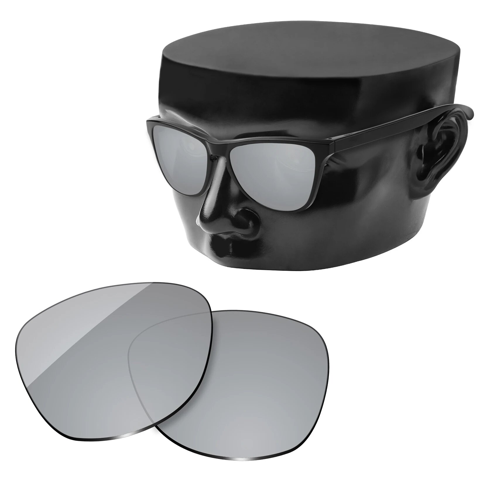 Линзы Oakley Frogskins AF OO9245, серый, Silver Chrome
