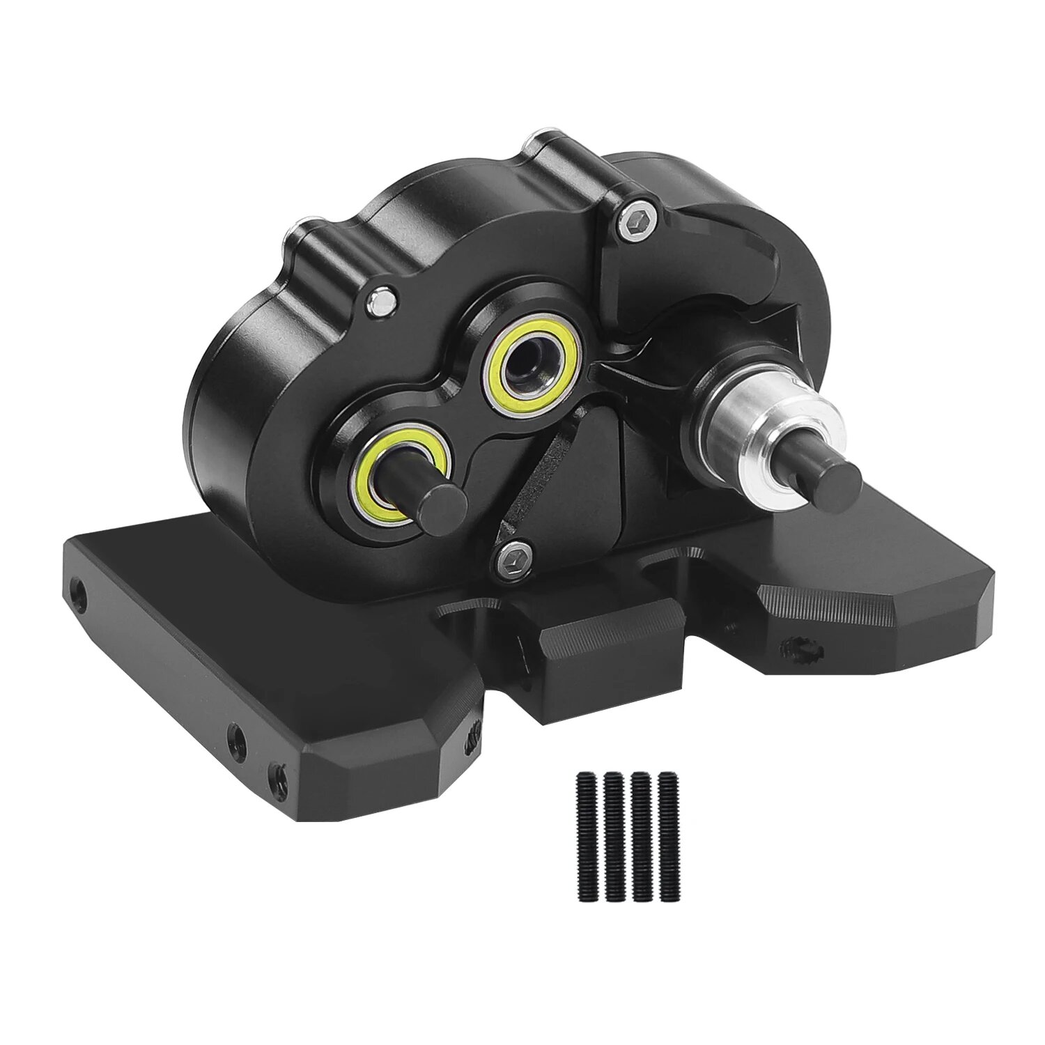 FACSNY Легкая коробка передач OD-3 для RC Crawler Axial SCX10 II Pro Black
