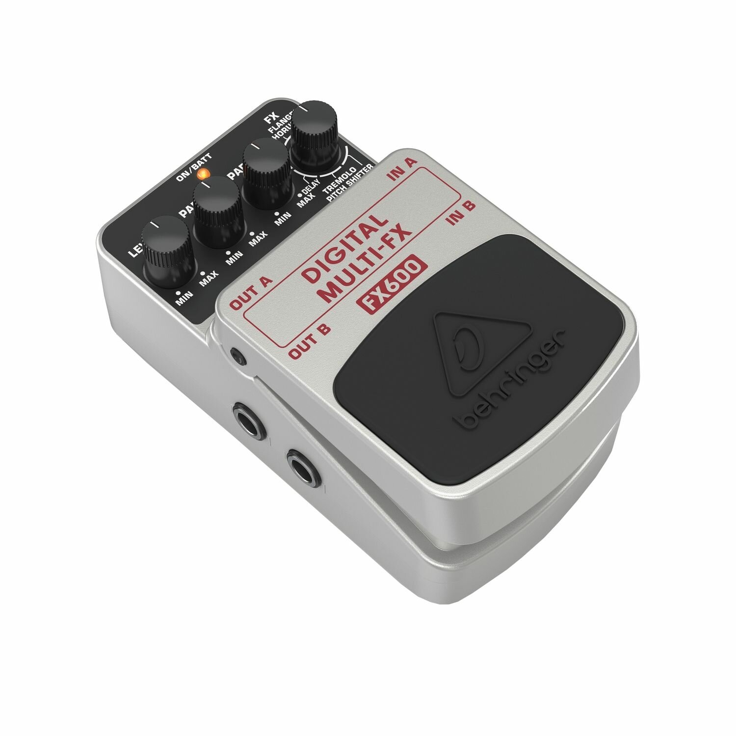 BEHRINGER FX600 - педаль цифровых стерео мультиэффектов ( фленджер, хорус, фейзер и т. п.)