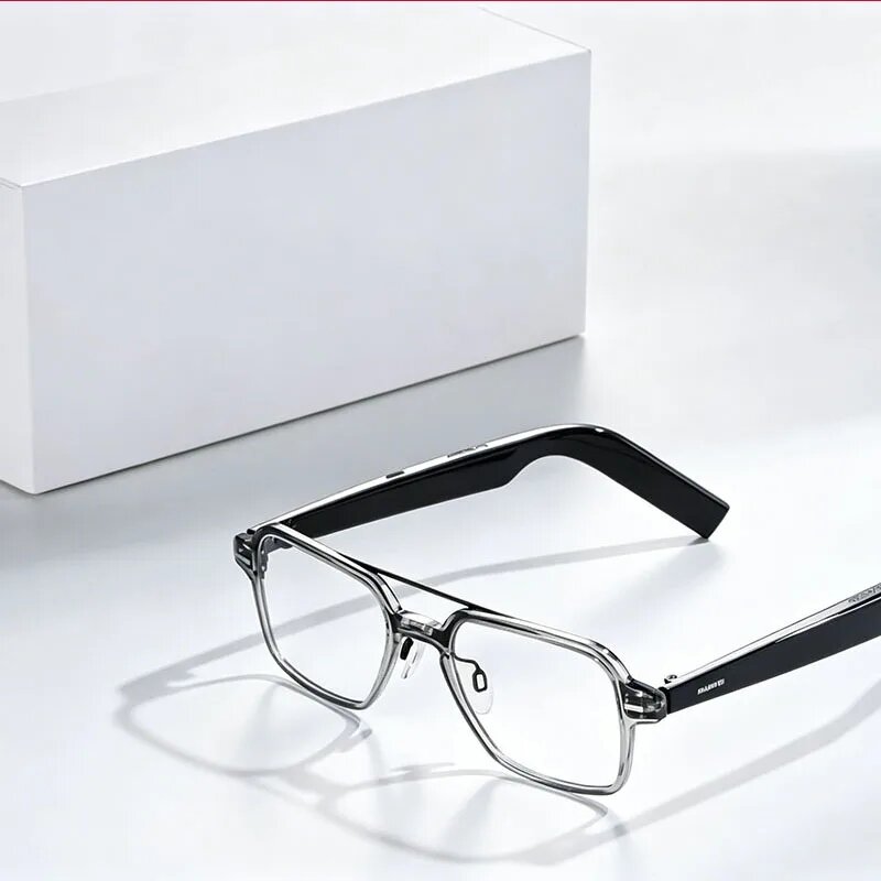 HUAWEI Smart Glasses Aviator Full Glasses, Transparent grey — фото 1
