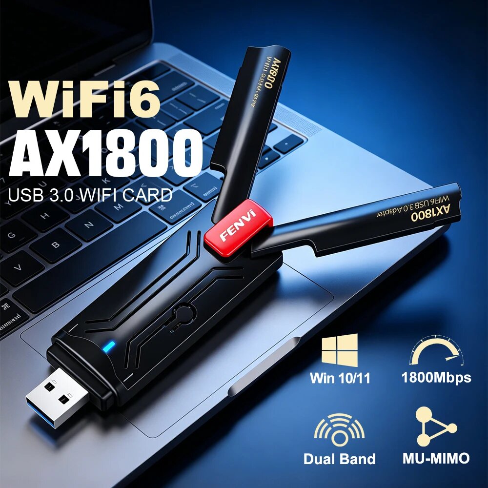 FENVI AX1800 WiFi6 USB адаптер