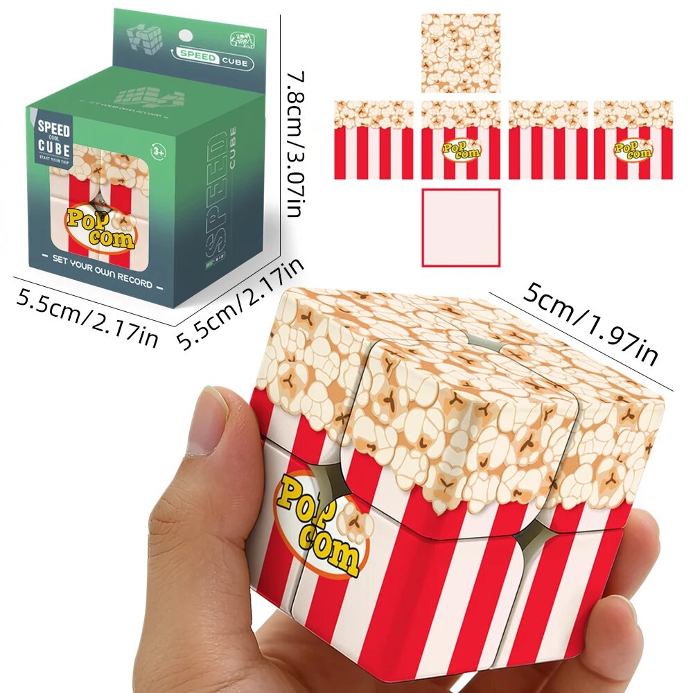 Кубик Рубика 2x2 ZNX489 2x2-Popcorn-ZNX489