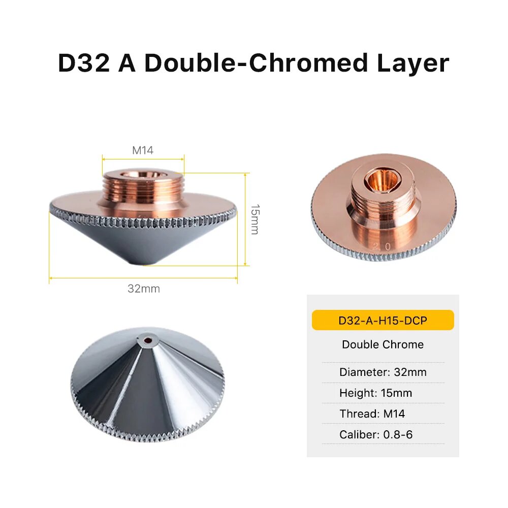 Лазерная насадка D32-A-H15 DCP, калибр 1.5mm