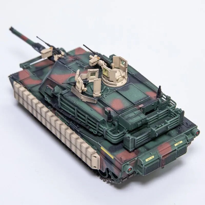Масштабная модель американского основного боевого танка M1A1 TUSK коллекционная фигурка