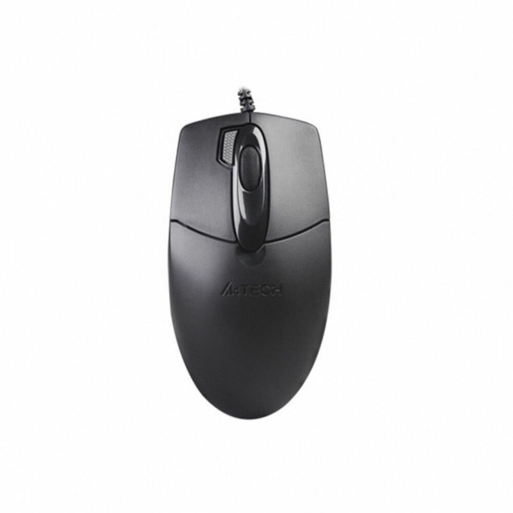 Мышь проводная A4TECH OP-730D черный (USB, 1000dpi, 4but) (OP-730D)