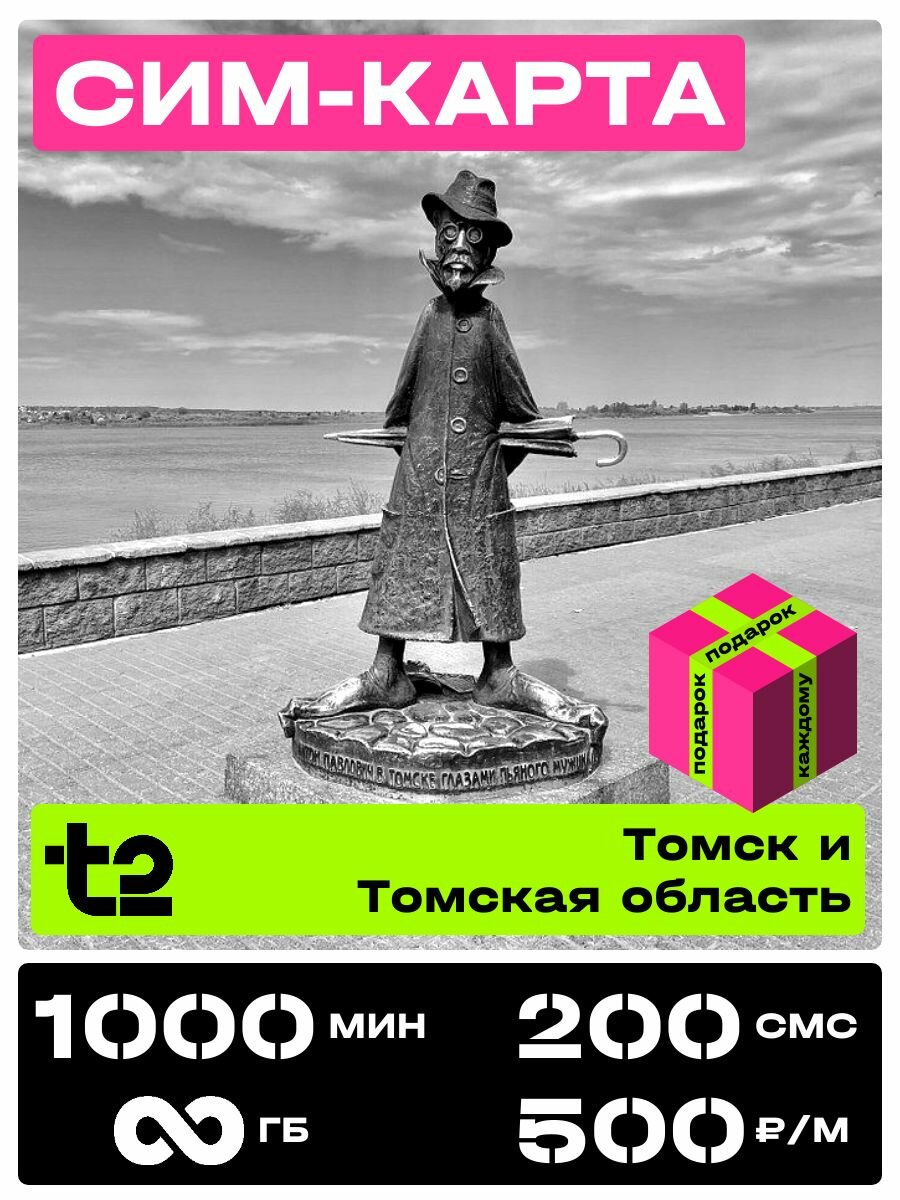 Сим карта теле 2 с безлимитным интернетом. t2 SIM-карта тариф Партнер М Томская область. 1000 минут за 500 рублей в месяц.