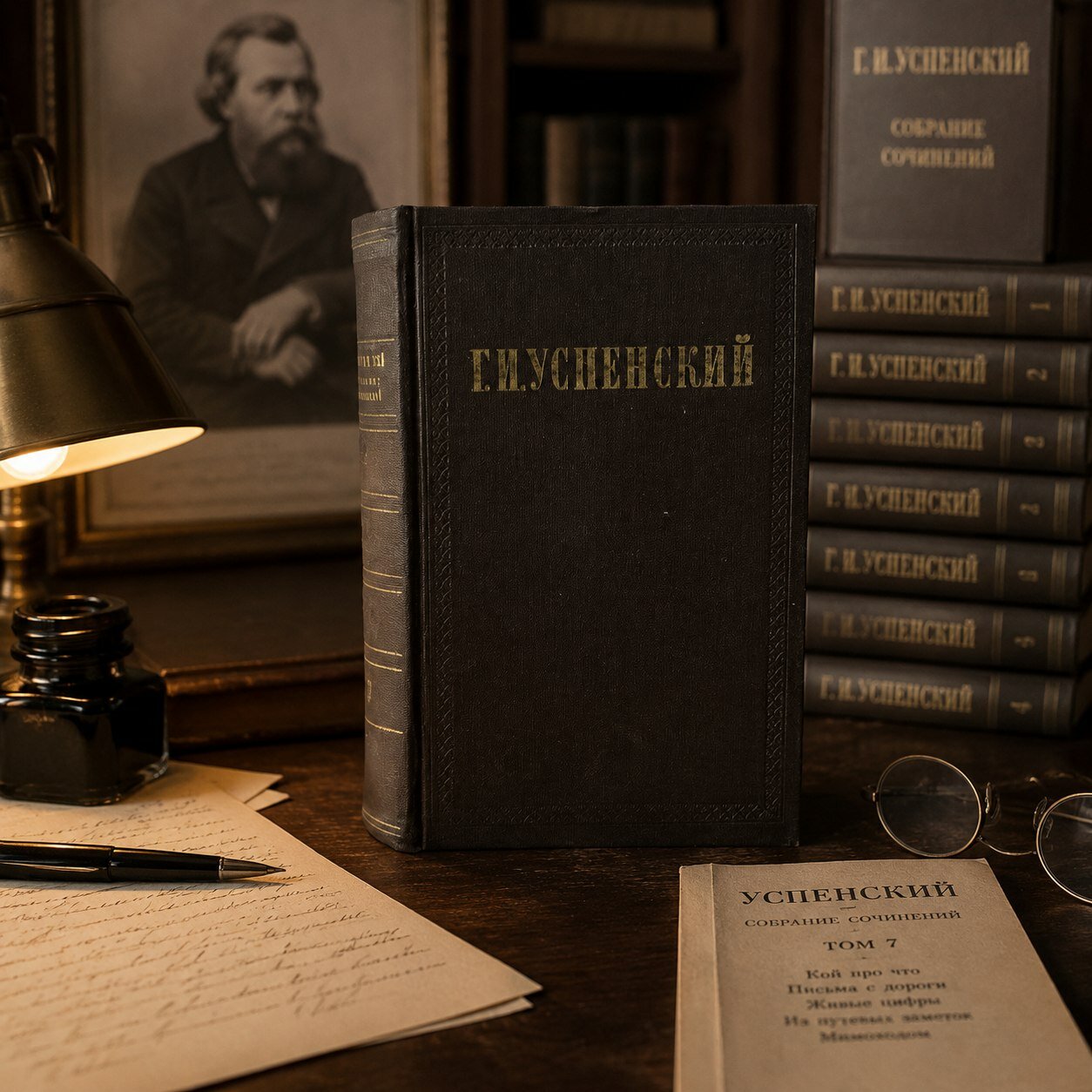 Успенский Глеб Иванович / Собрание сочинений в девяти томах. Том 7, 1957