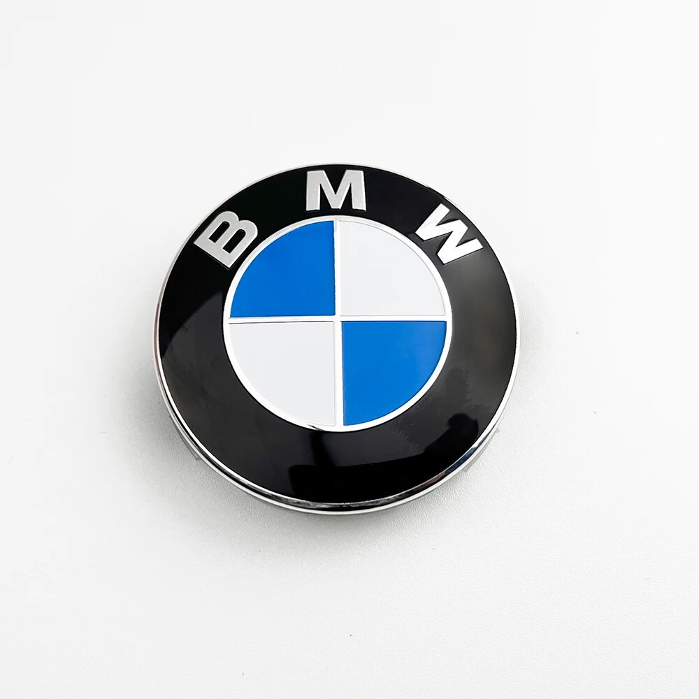 Комплект Из 4 Колпаков Для Колес BMW Mini, Диаметр 56/68 Мм, С Логотипом 4pcs 56mm, Blue White