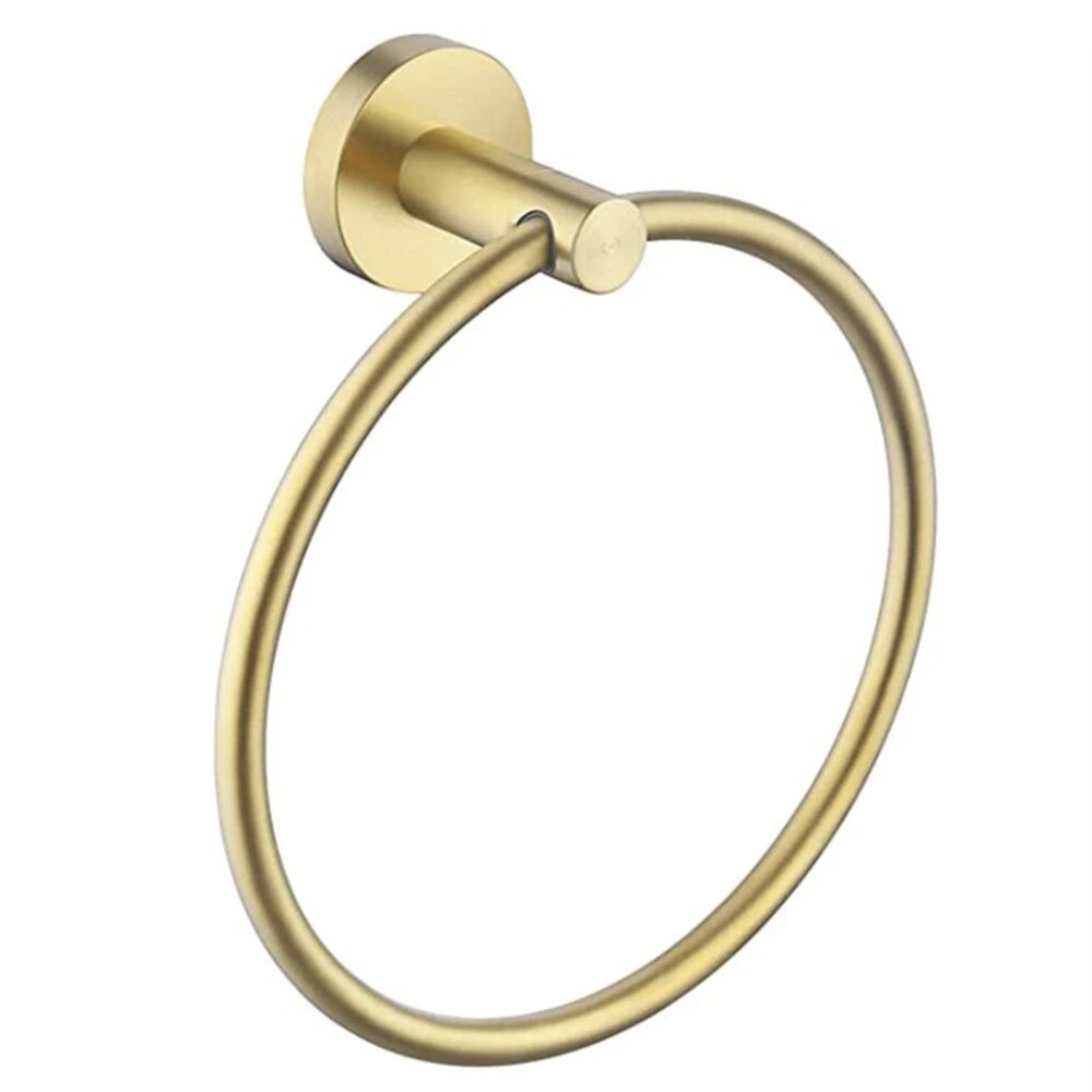 Кольцо для полотенец Brushed Gold
