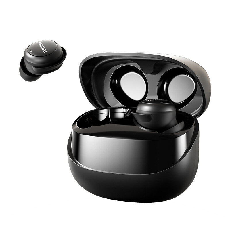 PHILIPS TAT2320 Истинные беспроводные наушники Bluetooth для спорта, удобная посадка для активного образа жизни - Черный