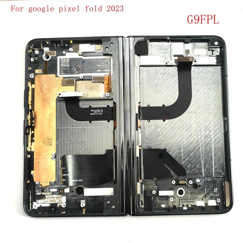 AMOLED-дисплей для Google Pixel Fold 2023 G9FPL, большой основной ЖК-экран с сенсорным экраном и дигитайзером, для Fold2 SM-F916B, SM-F916B/DS, SM-F916U, с рамкой