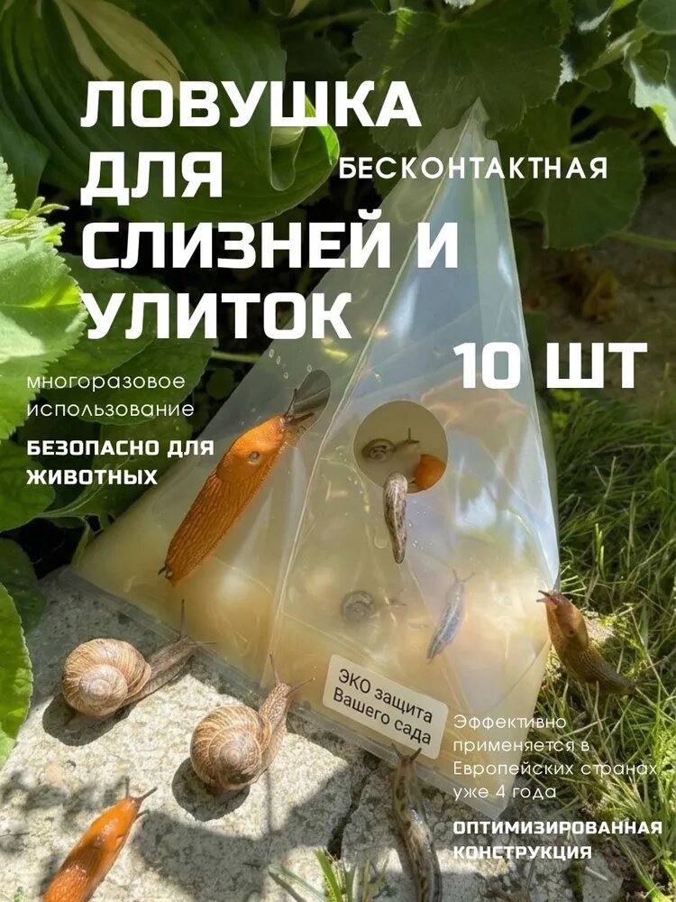 Ловушка для слизней и улиток