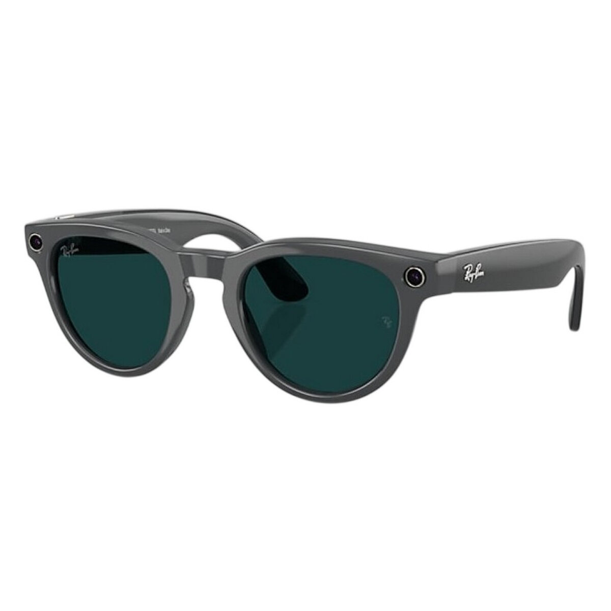 Умные очки Ray-Ban Headliner (Gen 2), Shiny Asteroid Grey / Transitions Emerald 150-50