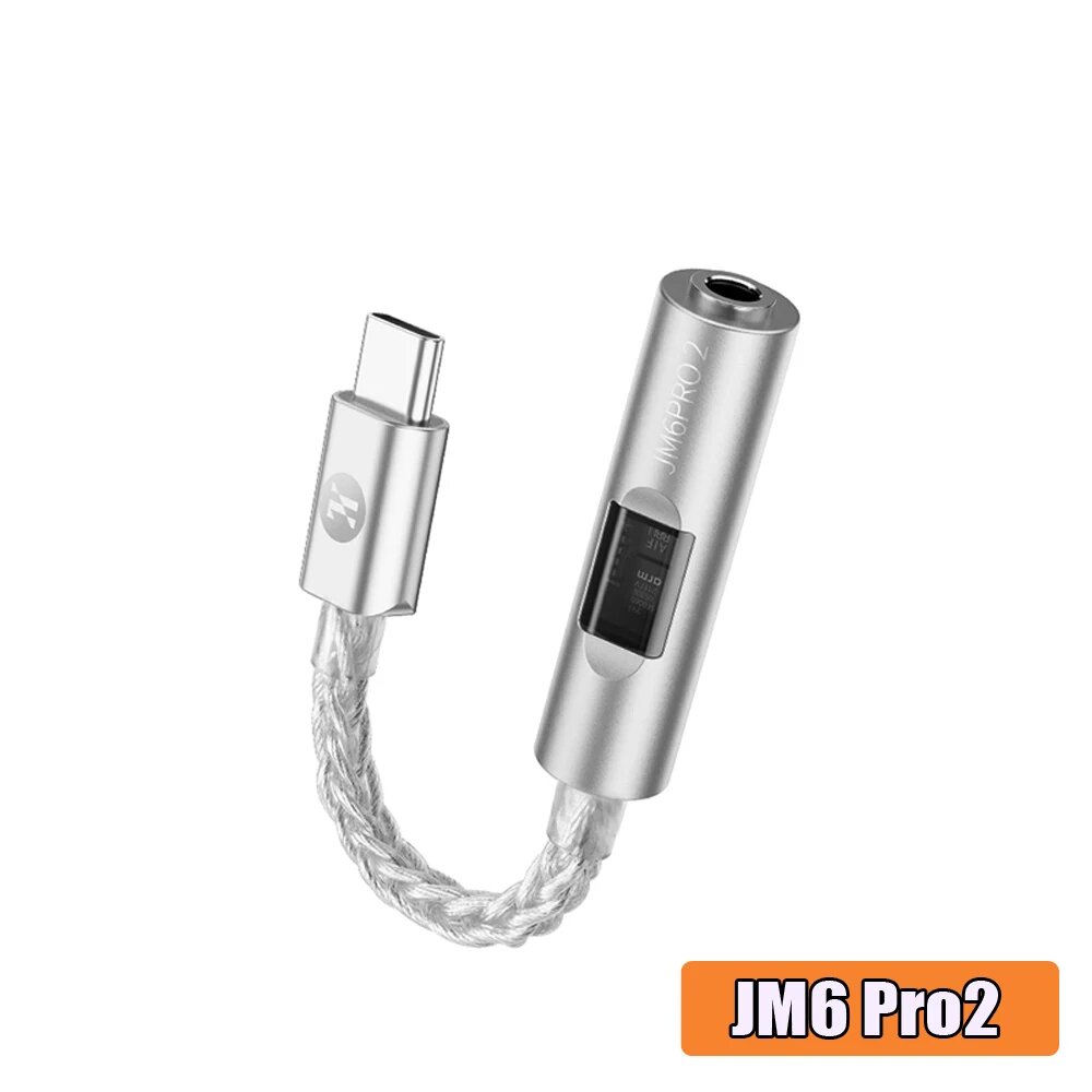 Адаптер WAPUNO JM6 Pro2 Type-C 3.5 мм