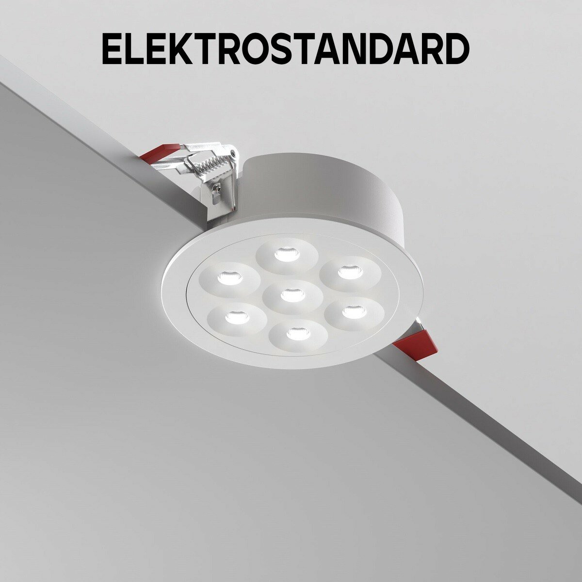 Встраиваемый светодиодный светильник Elektrostandard Rayn 15278/LED, 10 Вт, 4000K, цвет белый