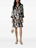 Платье Geometric-print shift dress
