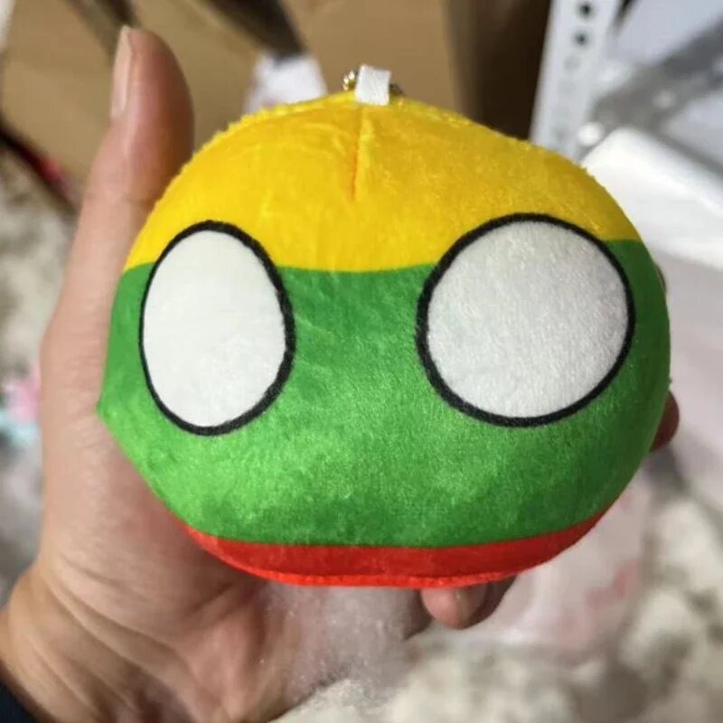 Плюшевая игрушка Countryball 70 стилей Зеленый, Lithuania