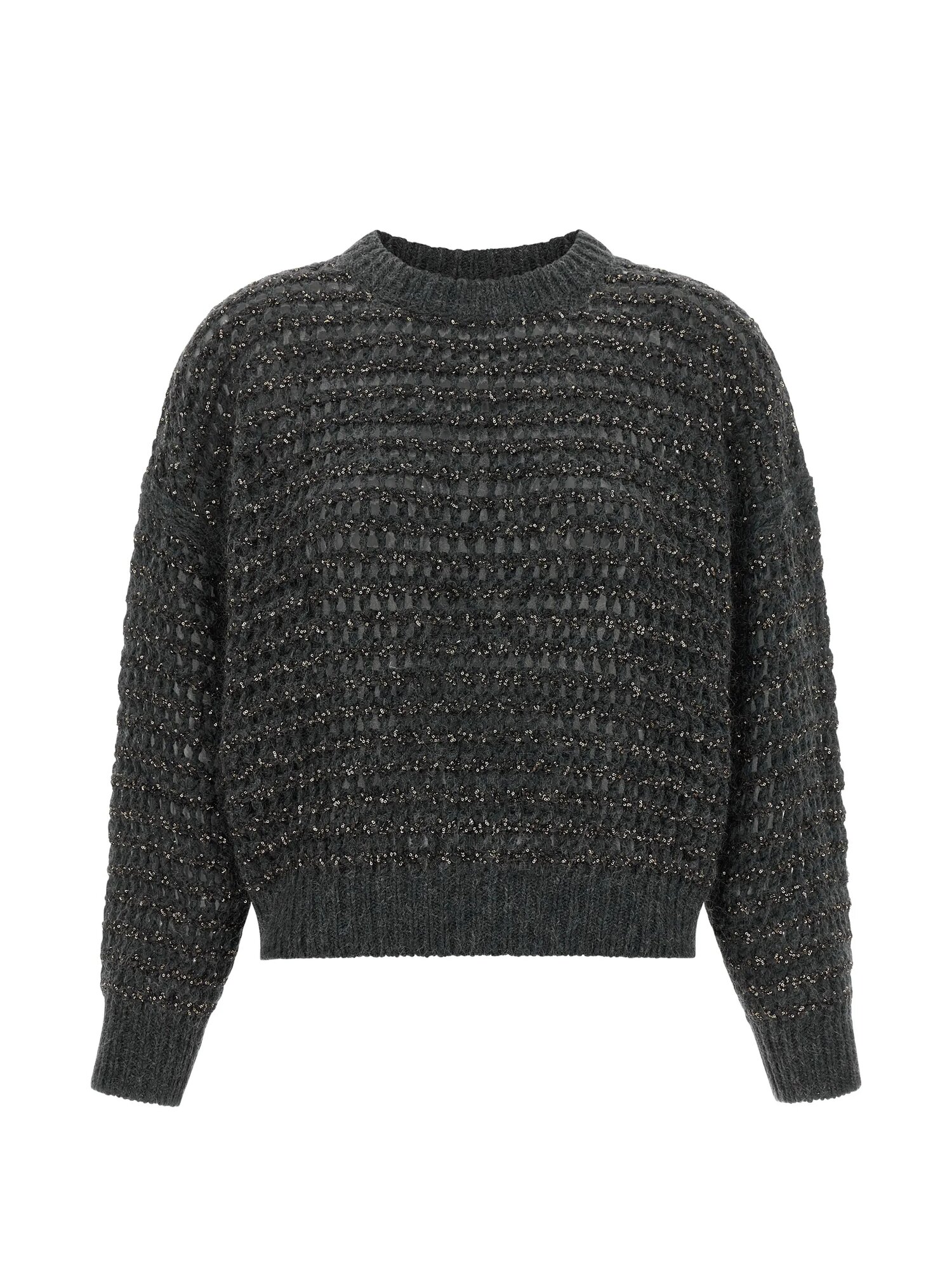 Свитер Sequin-embellished open-mesh sweater