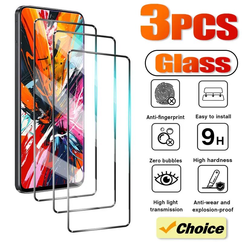 Закаленное стекло 3 шт. для Samsung Galaxy A01 A11 A21 A31 A41 A51 A71 A22 A32 4G A52 S For A32 4G