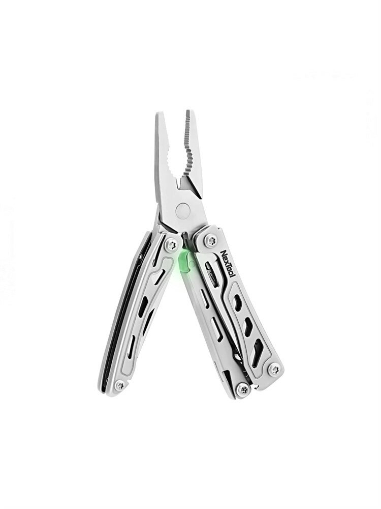 NeXTool Мультитул EDC пассатижи NexTool Mini Flagship F12 Small Size Big Power NE20410A серебристый