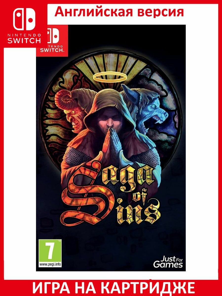 Игра Saga of Sins Switch Картридж на Nintendo Switch Английская версия