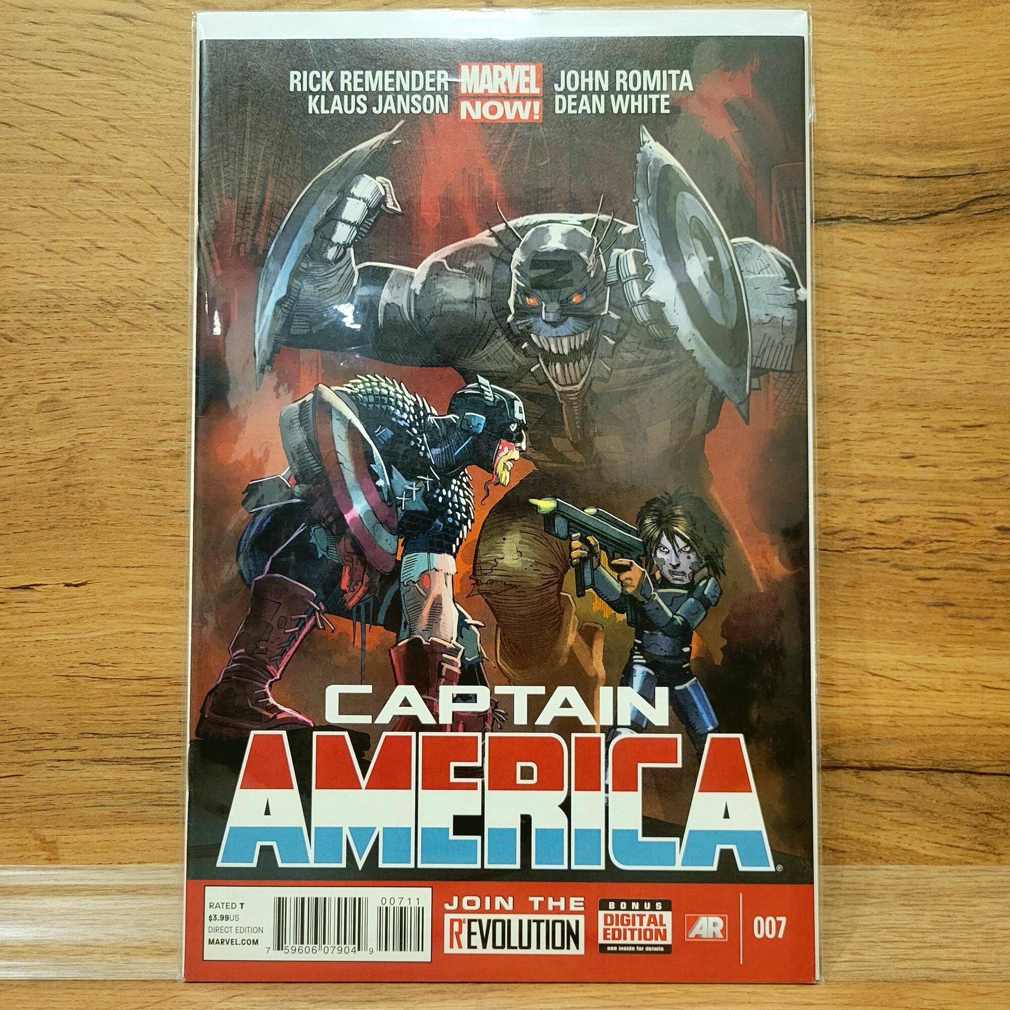 Оригинальный Комикс Captain America #7.