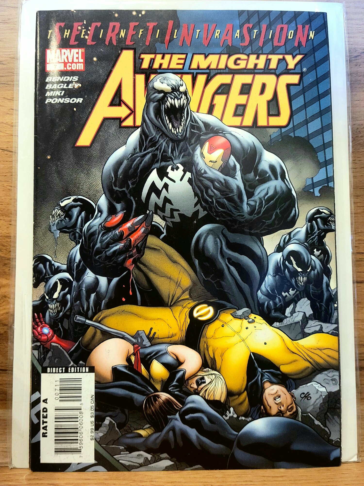 Комикс Avengers #7. Оригинал!