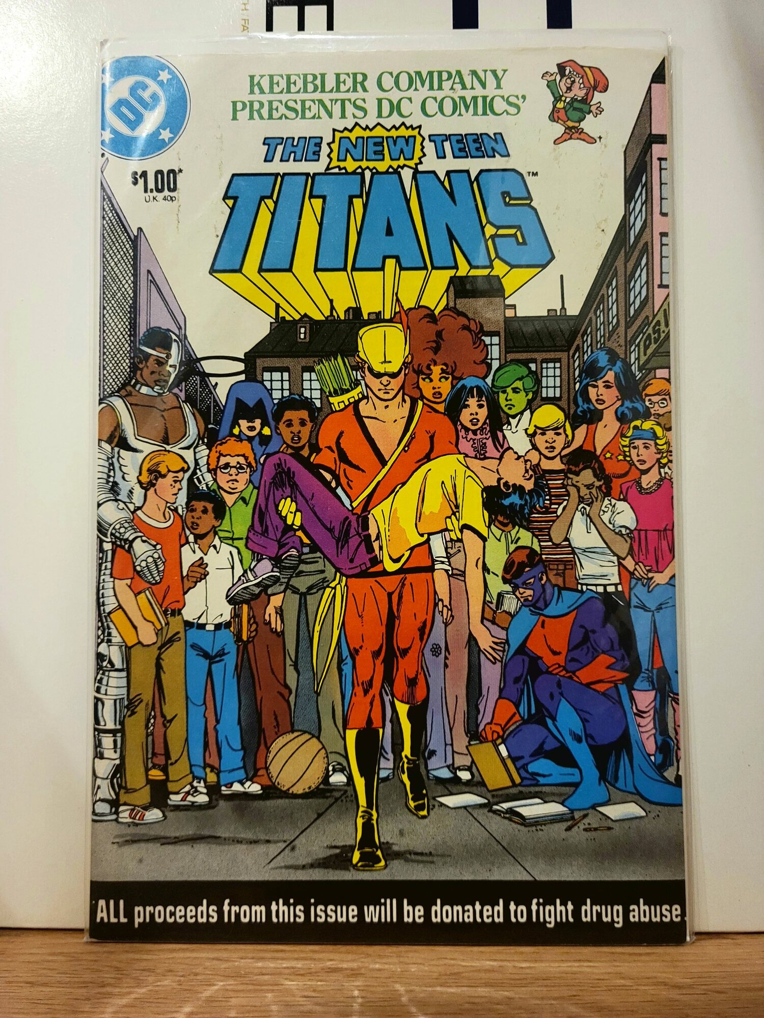 Раритетный Комикс New Teen Titans #1. 1983 Год. Коллекционный выпуск.